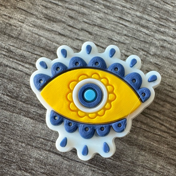 CROCS | Accessories | Golden Evil Eye Shoe Charm 52 | Poshmark